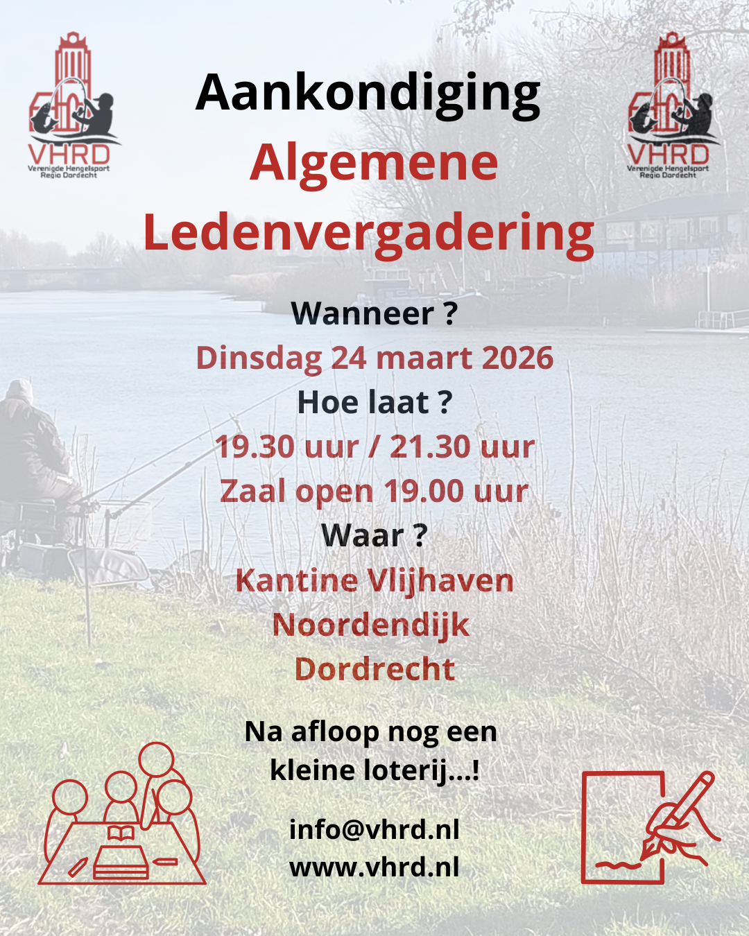 Algemene ledenvergadering 2026 - VHRD